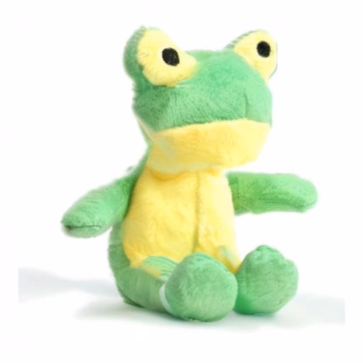 Glory To Dog TinyToy Green Frog Plush Dog Toy for Puppies and Small Dogs
