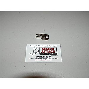 Snack Attack Vending Soda Vending Machine RVC203 Tubular Key - New