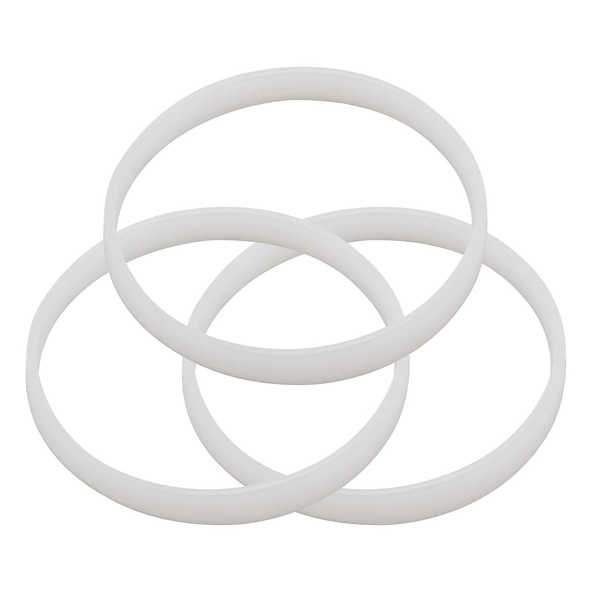 (6 PCS) Ninja Blender Rubber Gaskets Fit for Model BL480 BL680 BL910 CT680 BL455, BL455-30, BL580, 1000W White Replace for Nutri Blender