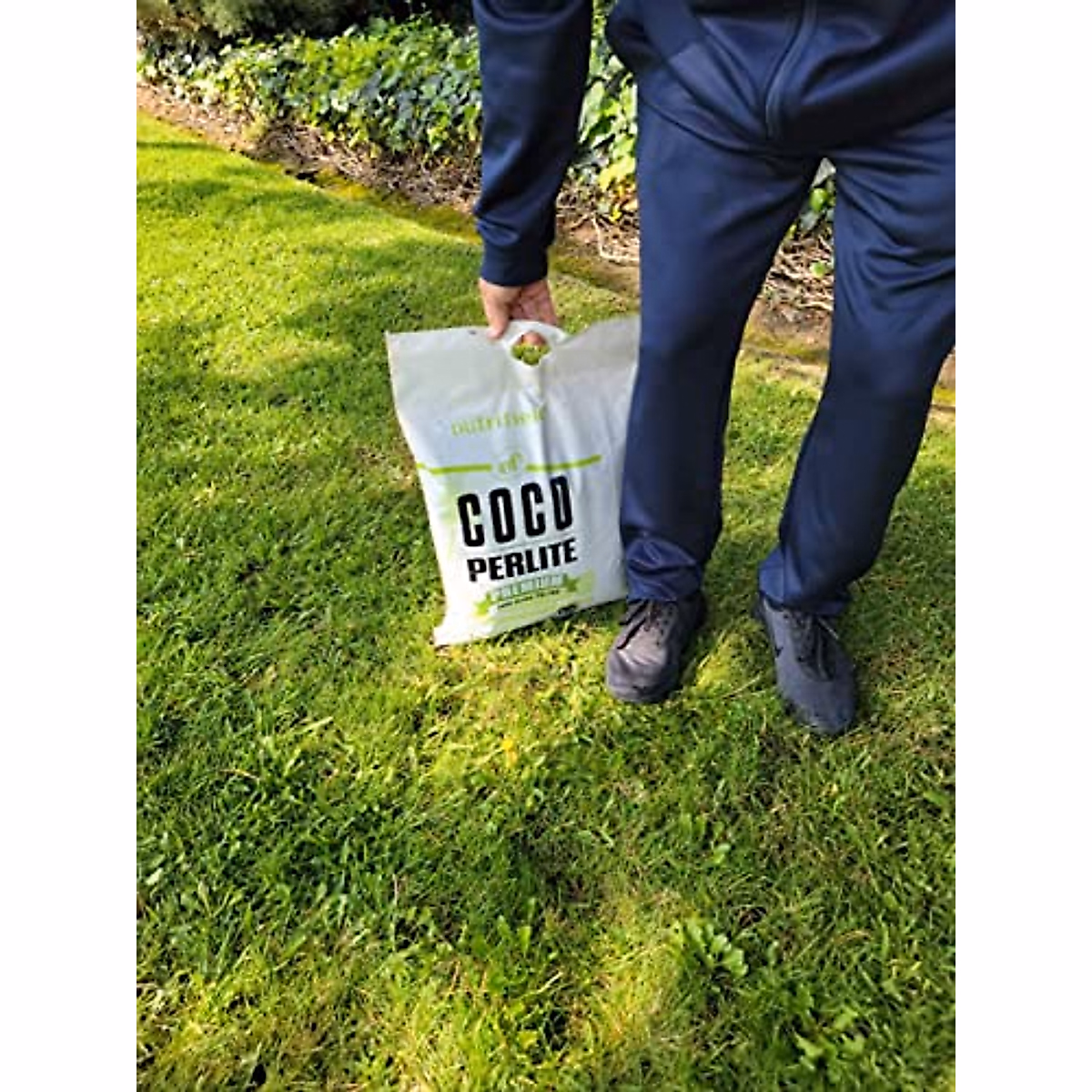 Coco Coir Perlite Mix Premium Pure Blend 70/30 RHP Certified Pre Buffered 9 Quarts /10 Liter / 2.6 Gallon Organic Coconut Coir Fiber Indoor Outdoor Flower/Vegetable Garden Plant Potting Soil