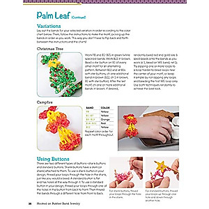 Hooked on Rubber Band Jewelry: 12 Off-the-Loom Designs for Bracelets, Necklaces, and Other Accessories (Design Originals) Easy Step-by-Step Instructions, Photos, & Diagrams, with No Loom Required