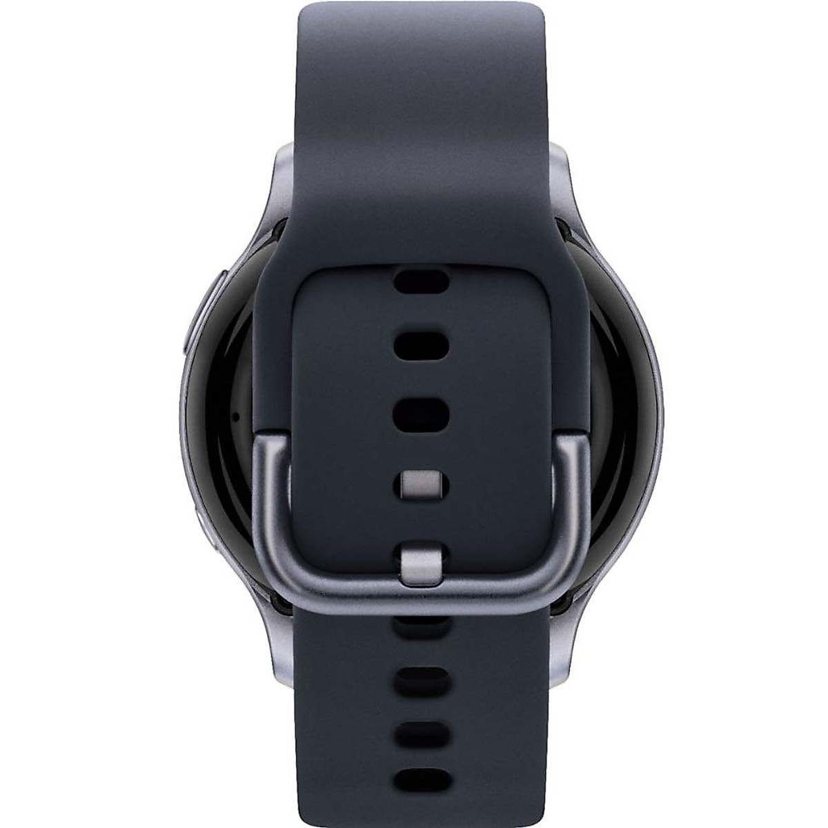 SAMSUNG Galaxy Watch Active2 (Silicon Strap + Aluminum Bezel) Bluetooth - International Heart Rate Monitor (Aqua Black, R830-40mm)