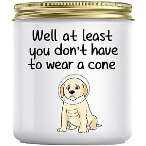 Lacrima Funny Get Well Soon Gifts for Women Men, Get Well Gifts for Women After Surgery, After Surgery Recovery Gifts, Cancer Gifts, Feel Better Gifts for Family Friend, Lavender Candle