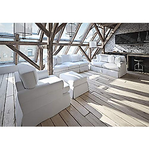 Sunset Trading SU-117620-423080 Horizon Slipcovered Living Room Chairs