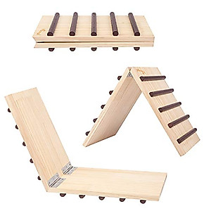 Niteangel Wooden Cage Bridge for Rabbits, Guinea Pigs and Chinchilla, Large Size