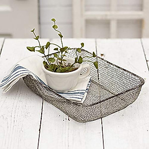 CTW Home Collection Woven Wire Table Basket