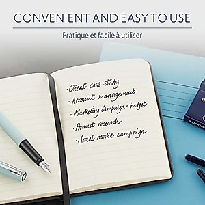 Waterman Fountain Pen Ink Cartridges, Short 'International', Intense Black, 6 Count