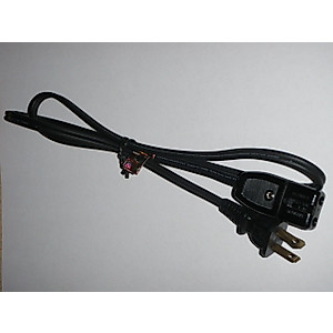 Universal Coffeematic Percolator Power Cord for Model 4488 4582 4587 (2pin)36" ;from#breadmachinepartfinder