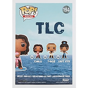 Funko Pop! Rocks: TLC - Chilli (Styles May Vary), Multicolor
