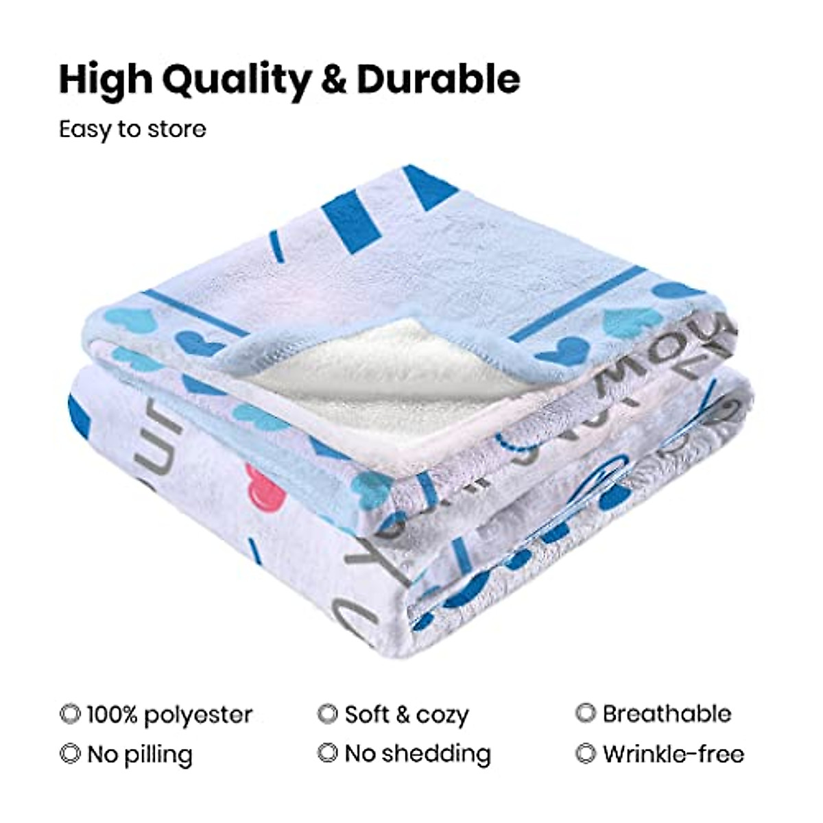 New Mom Gifts for Women After Birth, Gifts for New Mom Mothers Day, Pregnant Mom Gifts, Baby Gender Reveal Gift Ideas, Mom to be Gifts for 1st Time Mom, Gifts for Christmas Throw Blanket 60x50 Inch