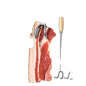 Roast Meat Hook braised Meat Hook Hook Stainless Steel wood烧腊钩卤肉钩钩不锈钢木