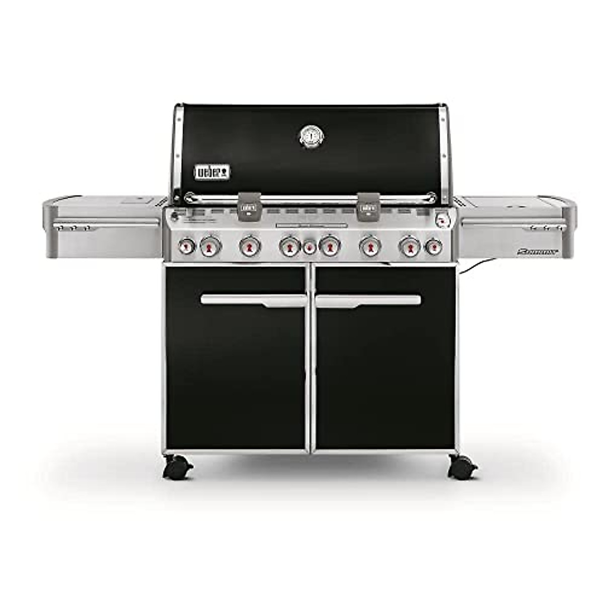 Weber Summit E-670 6-Burner Liquid Propane Grill, Black