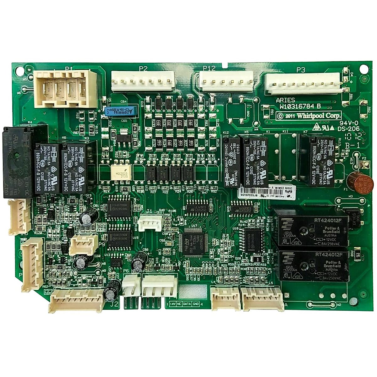 W10504417 W10485040 W10581605 for Whirlpool Main Refrigerator Pcb Control Board