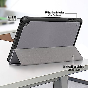 Tablet PC Case Case for Kindle Fire 7 2022 Release Case 7.0Inch Tri-Fold Smart Tablet Case,Ultra Slim Lightweight Stand Case Hard PC Back Shell Folio Case Cover,Auto Sleep/Wake Tablet Case Tablet home