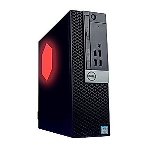 Dell Optiplex 5050 (RGB) Desktop Computer | Quad Core Intel i5 (3.2) | 8GB DDR4 RAM | 500GB SSD Solid State | Windows 10 Professional | 22in LCD Monitor | Perfect Family Computer (Renewed)