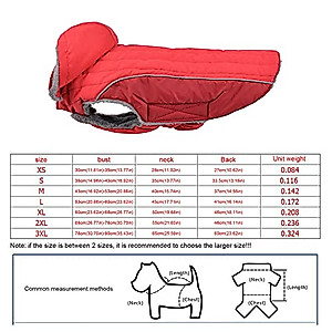 Small Dogs Reflective Windproof Pet Coat Winter Warm Dog Coat for Small Medium and Large Pet Clothes for Medium Dogs Girl