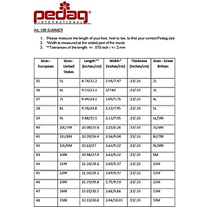 Pedag Summer | Terry Cotton Sockless Insoles | Barefoot Inserts | Handmade in Germany | Absorbs Sweat & Controls Odor | Wear Without Socks | Washable | US 11M/EU 44 | White | 3 Pair