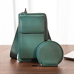 Montana West Small Purses for Women Crossbody Cell Phone Wallet Bag with Credit Card Slots MWC-180GN