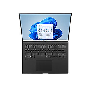 LG Gram 17Z95P Laptop 17" Ultra-Lightweight, IPS, (2560 x 1600), Intel Evo 11th gen CORE i7 , 16GB RAM, 2TB SSD, Windows 11 Home, 80Wh Battery, Alexa Built-in, 2X USB-C, HDMI, USB-A – Black