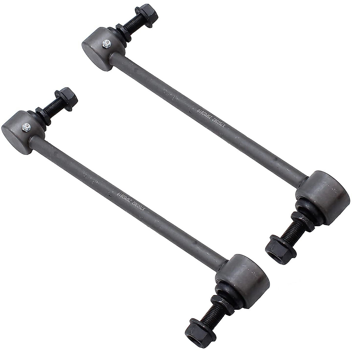 Detroit Axle - 6pc Front End Suspension Kit for 2009-2015 Dodge Journey 2010 2011 2012 2013 2014, 2 Lower Control Arms 2 Lower Ball Joints 2 Stabilizer Sway Bar End Links Replacement