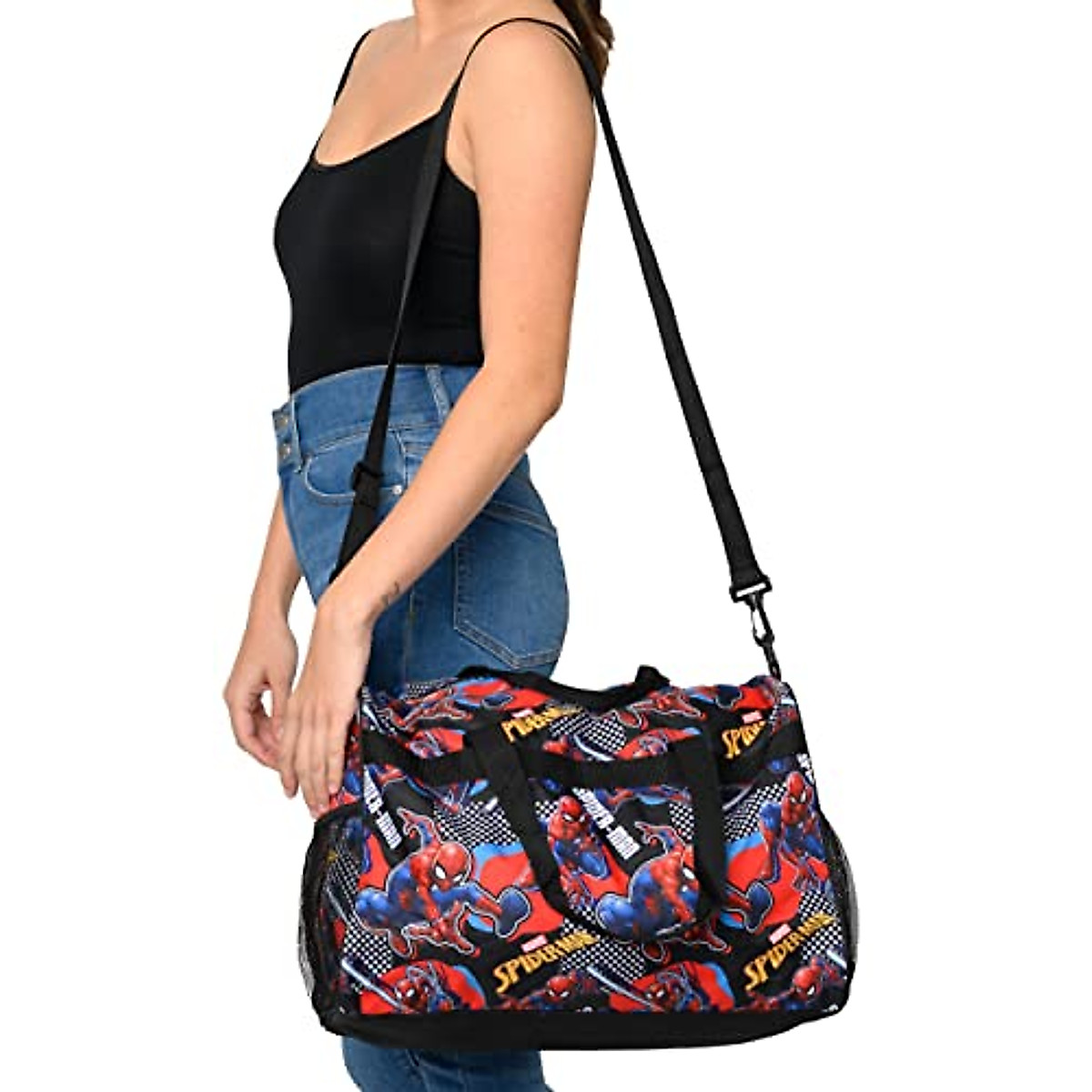 Marvel Duffel Travel Bag All Over Print (Spider-man)