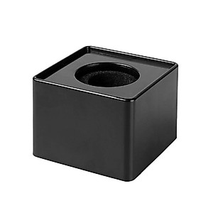 STOBOK Portable Triangle and Square Shaped Interview Mic Microphone Logo Flag Station Logo, Pack of 2