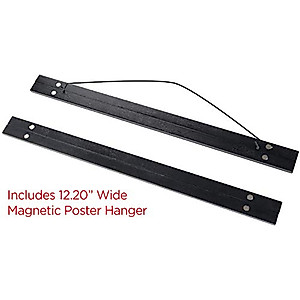 Motivational Wall Art Decor with Hanger - Inspirational Growth Positive Mindset Quotes - Office Decor Artwork Inspiring Success Affirmations - Money Hustle Pictures (Success Stairs) | 12''x16''