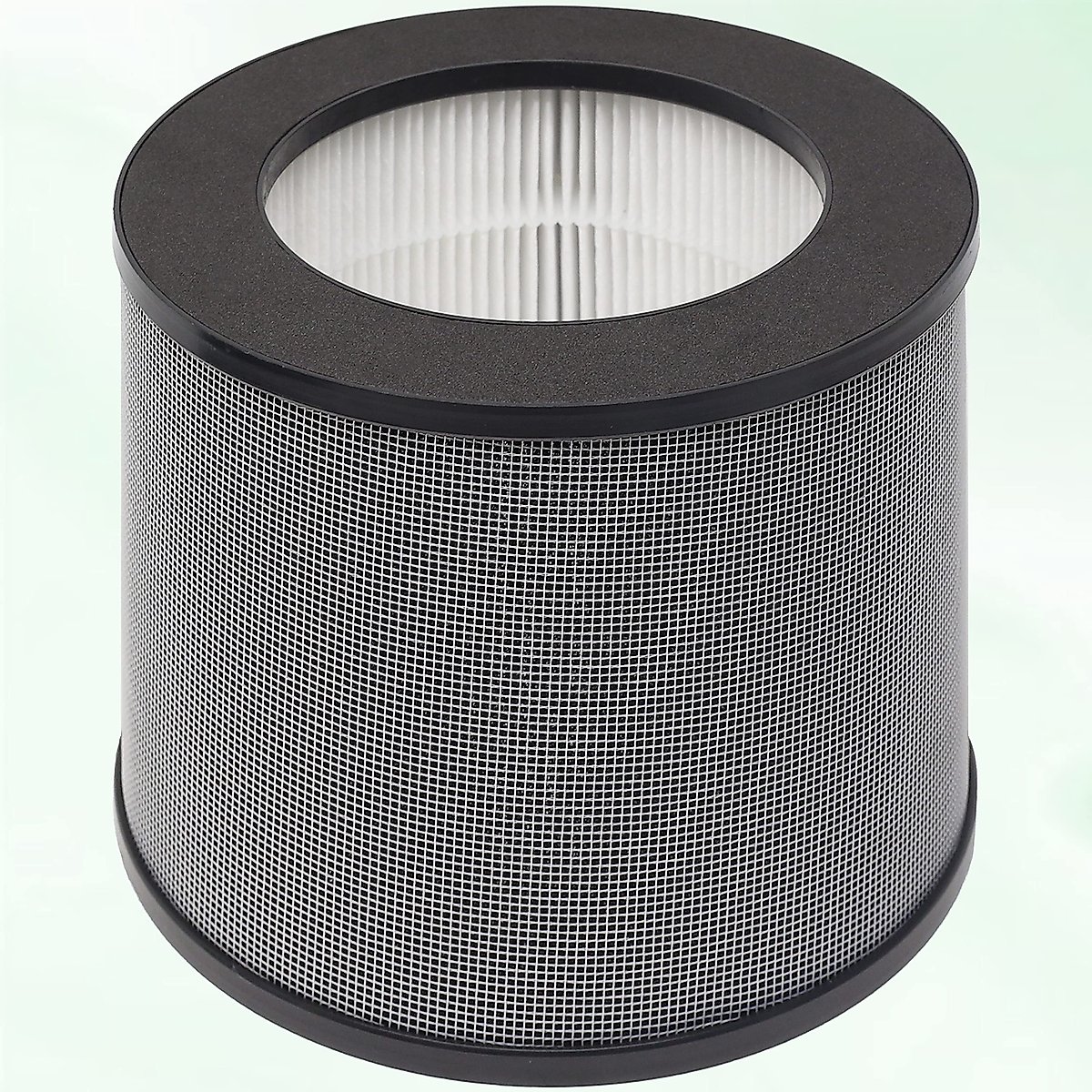 Nyingchi TT-AP006 Filter H13 True HEPA Replacement Filter Compatible with TaoTronics TT-AP006 Air Purifier,3-in-1 High-Efficiency Activated Carbon Filter，Black