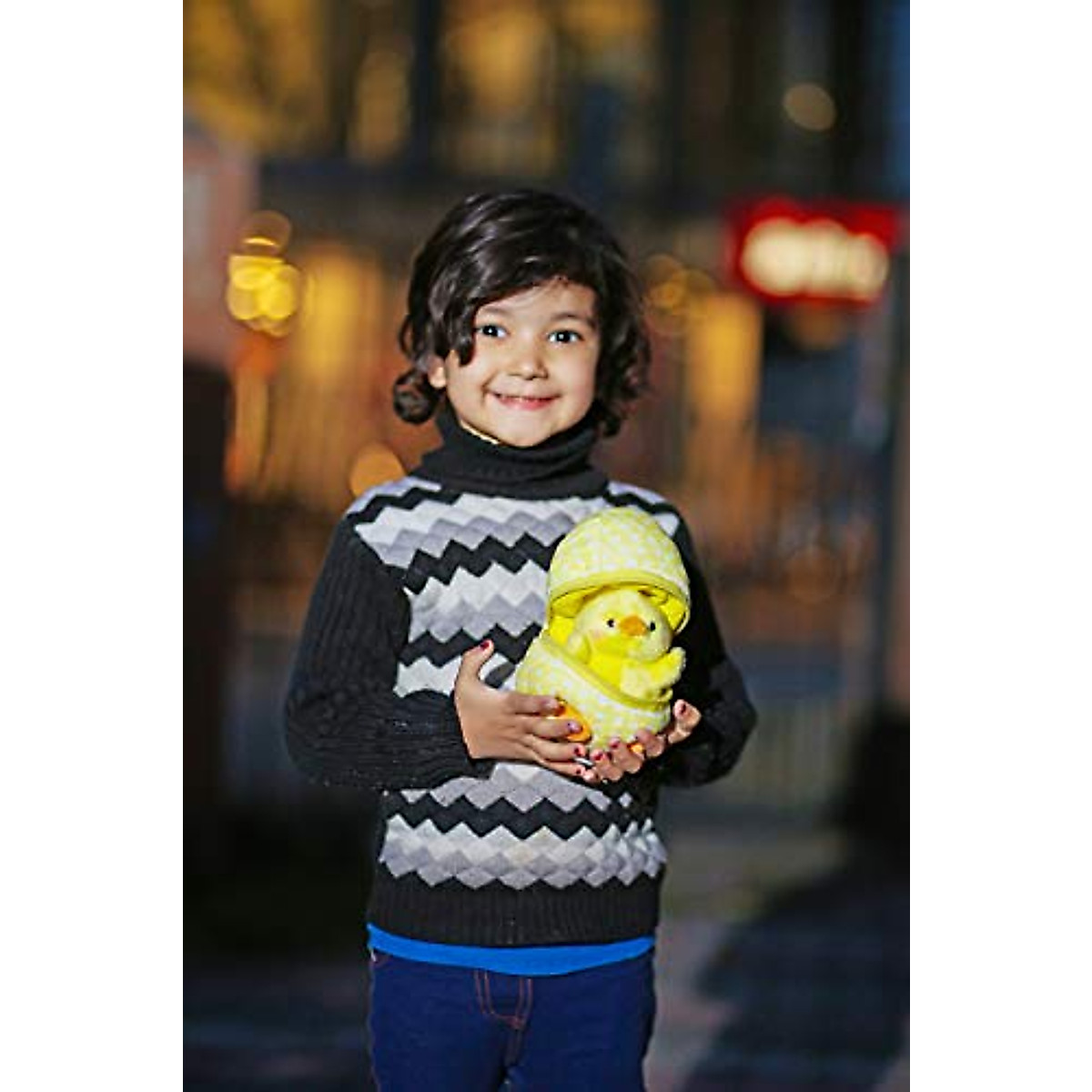 Plushland Plush Stuffed Animal 6 Inches Zip Up Egg Hideaway Cute Yellow Pastel and Polka Dot Easter Colors Spring Inspired Gift for Girls and Boys Birthday Mother's Day (Easter Chick)