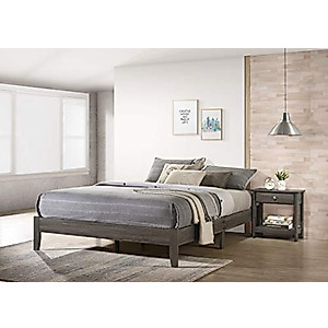 Crown Mark Skyler Platform Bed Frame, California King