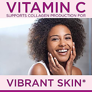 Nature's Bounty Hair, Skin & Nails with Biotin, Strawberry Gummies Vitamin Supplement, Supports Hair, Skin, and Nail Health for Women, 2500 mcg, 140 Ct