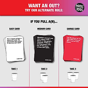 WHAT DO YOU MEME? Wheel of Odds - The Truth or Dare Party Game - for College, Birthdays, and Game Night