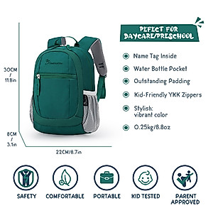 MOUNTAINTOP Kids Toddler Backpack for Boys Girls Preschool Kindergarten Bag