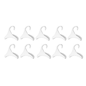 Lightweight Versatile 10 Piece Closet Bag Hanger Bag Hanger Kit for Dressing Room