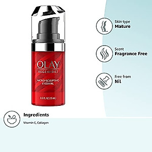 Olay Regenerist Micro-Sculpting Eye Swirl, Eye Treatment 0.5 fl oz