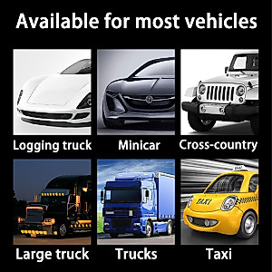 Osilly 12 Pcs Car Tire Valve Stem Cap Covers, Aluminum Alloy Air Caps Cover, Leak-Proof and Corrosion Resistant Auto Accessories, Universal Stem Cap for Trucks SUVs Motorcycles (Black)