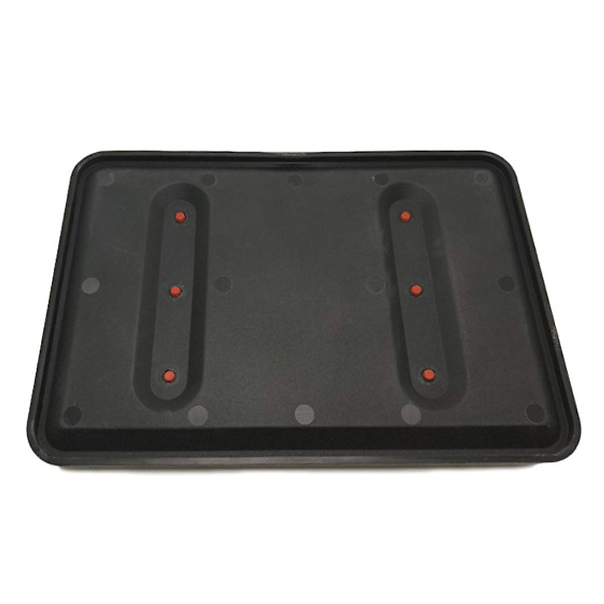 Rluii Silicone Iron Rest Pad/Black - 8.6" L x 5.7" W - Ironing Board Accessory