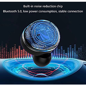 NeoPulse Pro Bluetooth Wireless Earphones | Waterproof Noise Cancellation Sweat Proof Wireless Earbuds | Pro Bluetooth Wireless Noise Cancelling Earphones (Black)