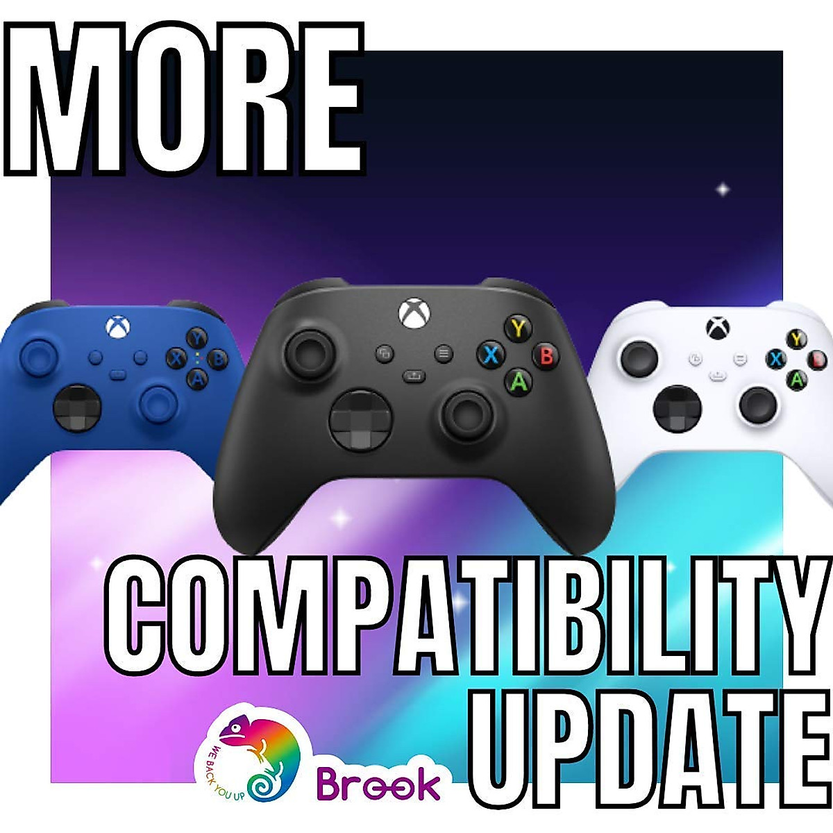 Brook Wingman NS converter- Support Xb Series X/S/One/360, PS5/PS4/PS3, Xb Elite 1/2, Switch Pro Controllers on Switch and PC(X-Input) Console, Consoles Adapter, Support Turbo and Remap