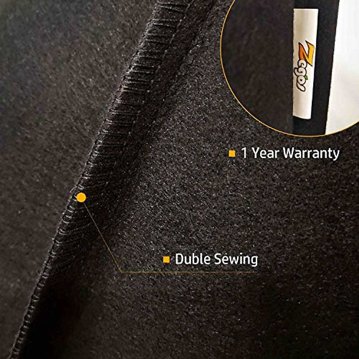 Zegos Grow Bags 15 Gallon 10 Packs Fabric Plant Pots with Heavy Duty Thickened Nonwoven Fabric and Handles for Indoor&Outdoor Garden Plants, Vegetable, Flowers, Potato (1 Pack Pruning Snips Included)