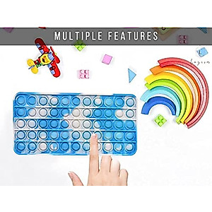 Lazcom Pencil Case - Pencil Case Pack for School - Relieve Stress Bag - Stationery Storage Bag for Students - School Supplies - Accessory Organizer