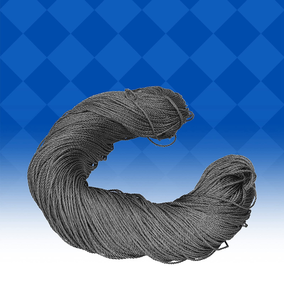 Flexible Carbon Fiber Rope, High Strength Graphite Ropes Smooth Exterior Heat Resistant for Negative Ion Conductive Electrode for High Temperature Sewing(Diameter 6mm)