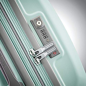 Samsonite Freeform Hardside Expandable with Double Spinner Wheels, Carry-On 21-Inch, Mint Green