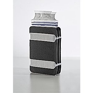 MAMMaway Freeze It Flat: Breast Pump Accessory for Storing Breastmilk Bags. Stay Organized & Save Space. Uses Compression to Reduce Leaks & Double Storage Capacity. Reusable & Durable. (Black, Double)