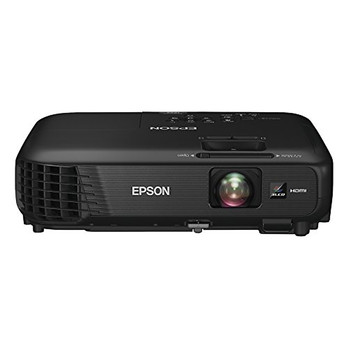 Epson V11H720120 PowerLite 1224 XGA 3LCD Projector 3200 Lumens 1024 x 768 Pixels 1.2X Zoom Black