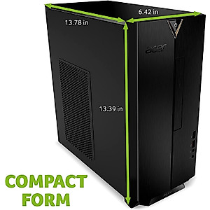 acer Aspire Mini Tower Desktop 2022 | 10th Intel i3-10100 4-Core CPU- UHD Graphics | 16GB DDR4 | 512GB NVMe SSD + 1TB HDD | DVD Writer | WiFi 6 RJ45 HDMI Windows 11 Pro | TLG 32GB USB Drive