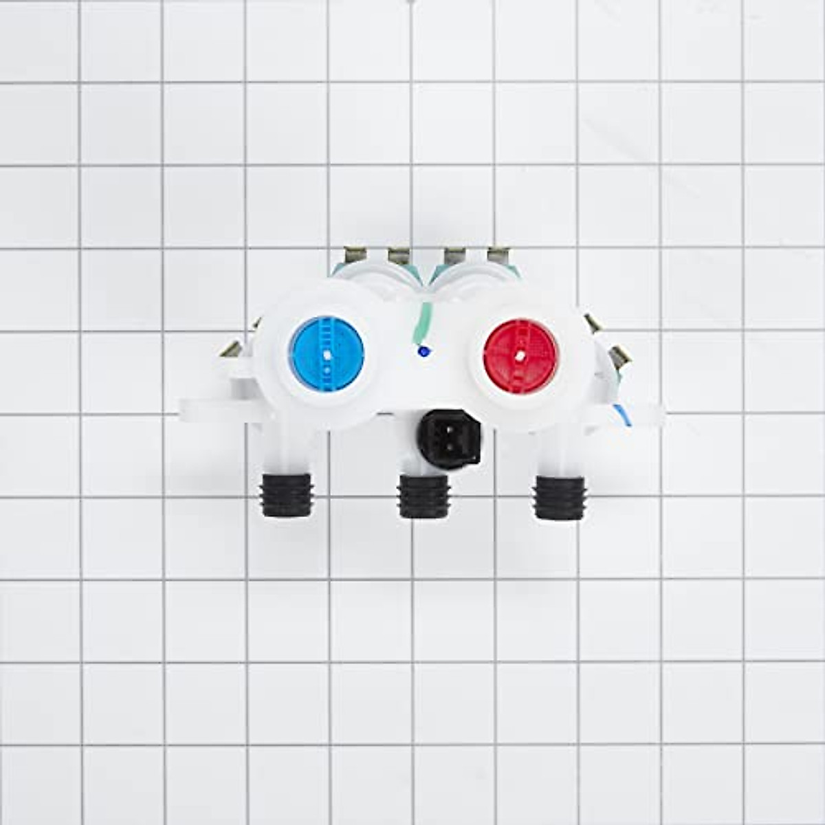 Whirlpool W11165546 Water Inlet Valve, Chrome