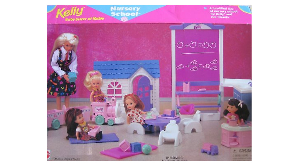 Barbie Kelly Nursery School Playset - Fun for Kids!