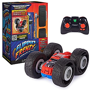 Air Hogs Super Soft, Flippin’ Frenzy, 360 Spinning Action, 2-in-1 Stunt Vehicle Remote Control Car, Kids Toys for Kids 4 and up