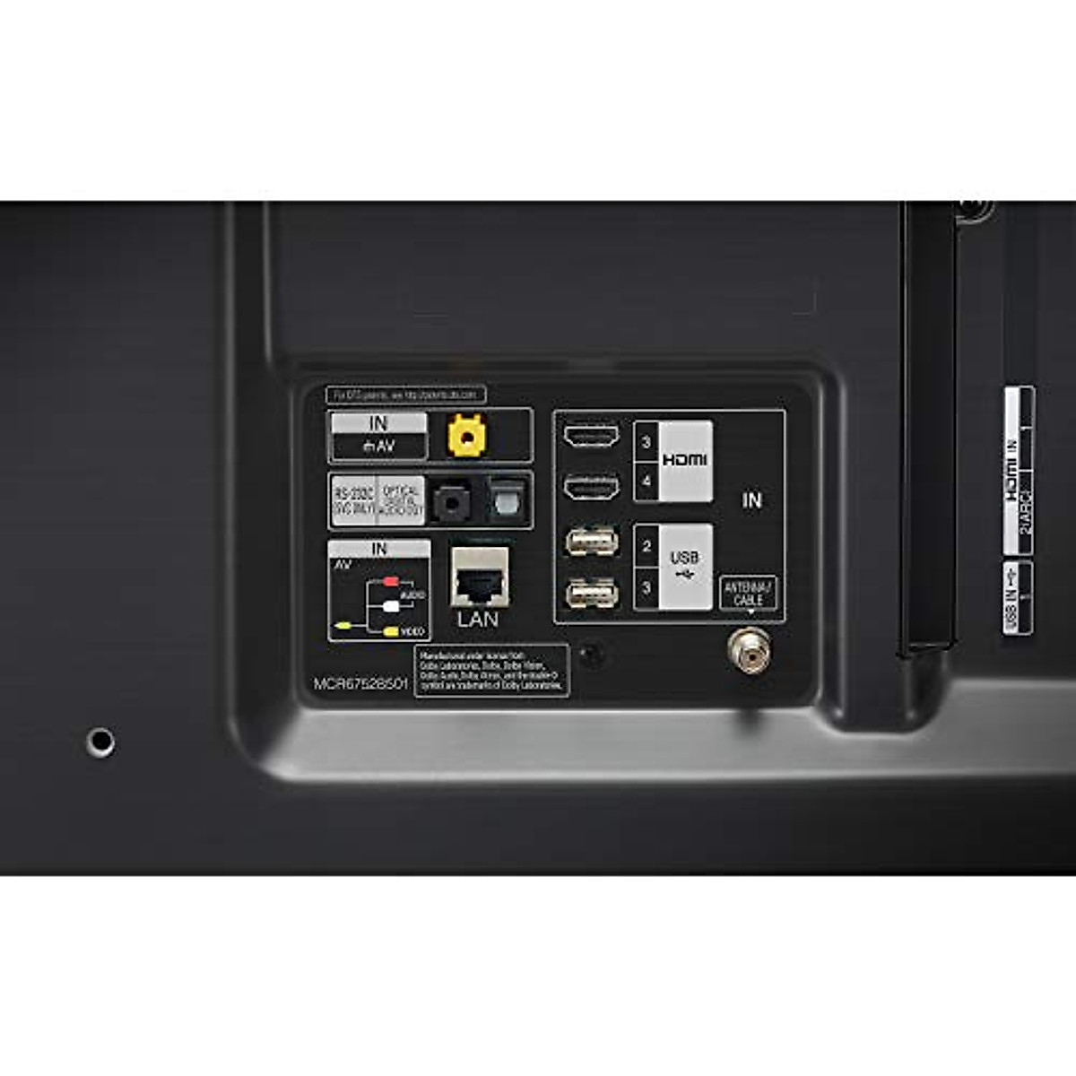 LG 49SM8600PUA Nano 8 Series 49" 4K Ultra HD Smart LED NanoCell TV (2019), Black